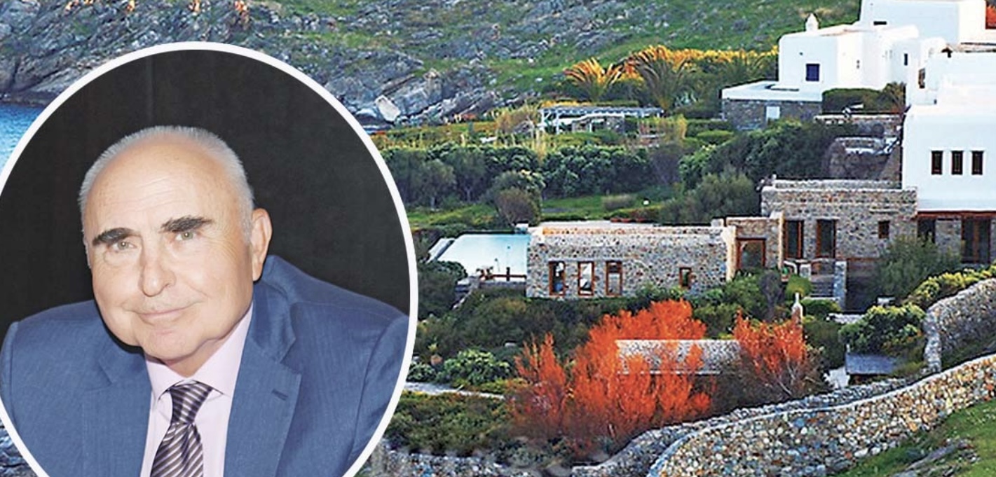 Η βίλα-μυθος του Θεόδωρου Βασιλάκη της Aegean, στην Μυκονο, άλλαξε ...