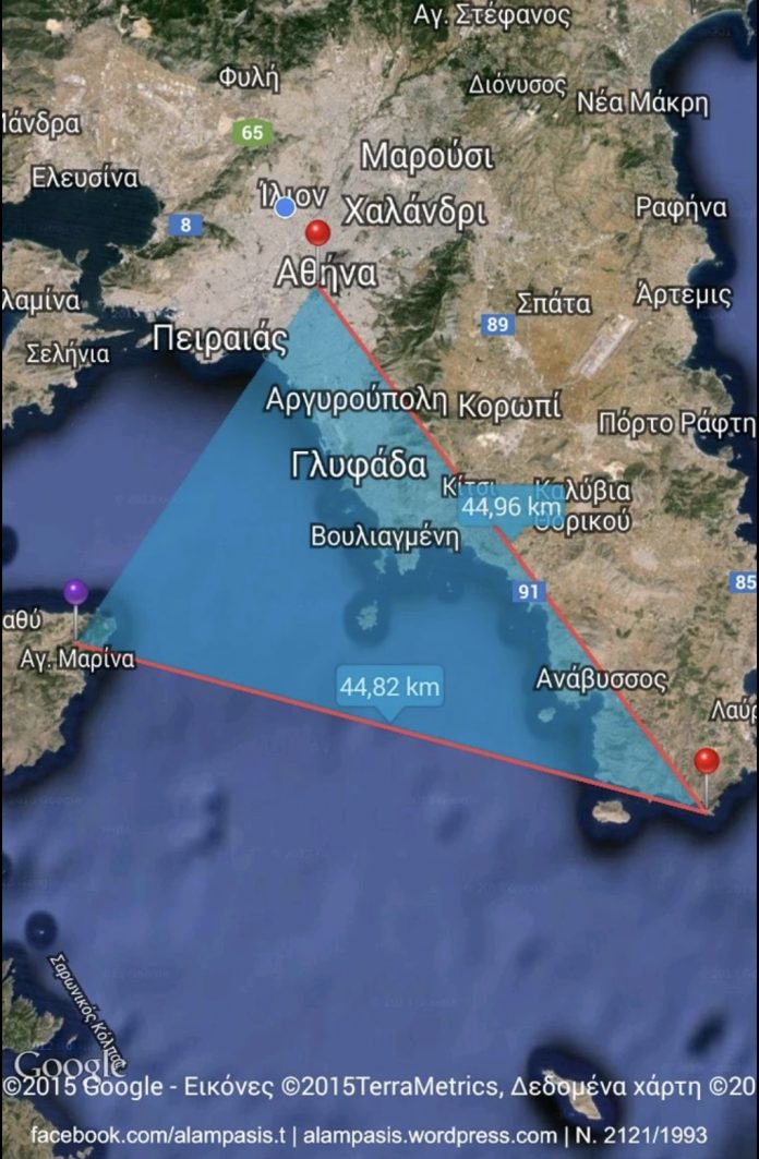 Τα ιερά τρίγωνα της ελληνικής αρχαιότητας και η καλά κρυμμένη σημασία τους