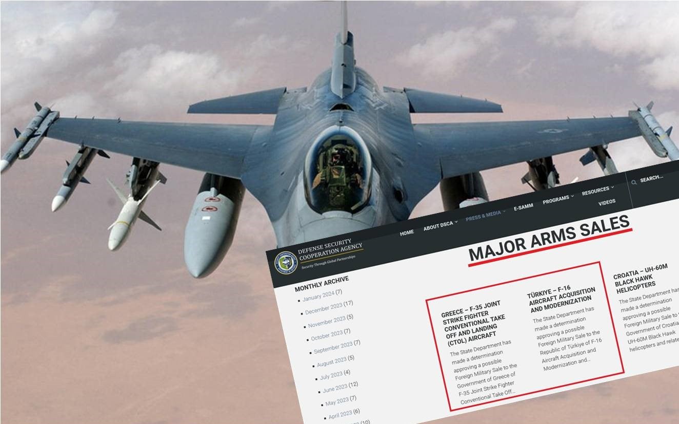 Μαζί με τα ελληνικά F-35 η έγκριση για 40 νέα τουρκικά F-16 & εκσυγχρονισμό 79 F-16 σε Viper